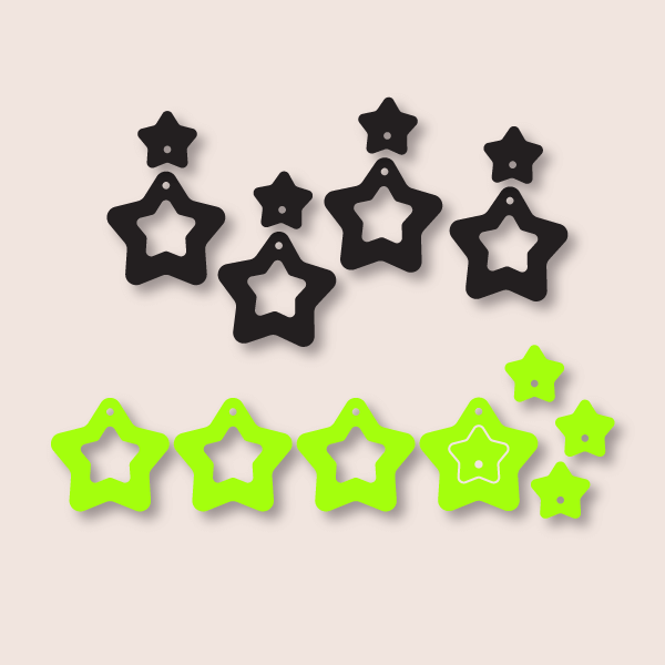 Basics DUO - Starlight - 4 Pair - Mixed Colour Set – Crafty Cuts Laser