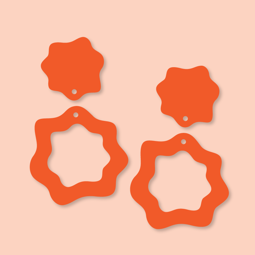 Blob Twin Set - 2 sizes – Crafty Cuts Laser