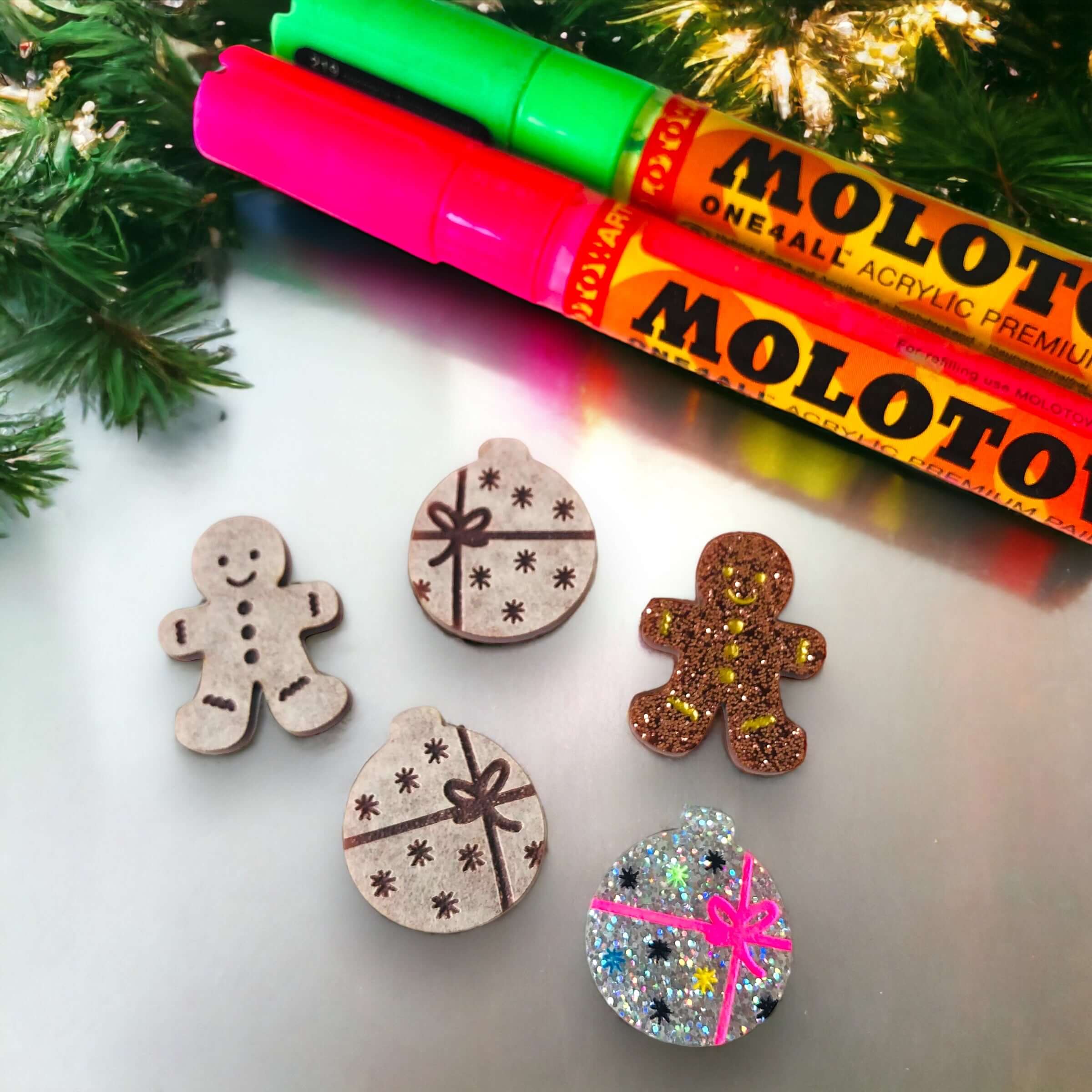 Christmas Cuties #2 - 10 Pair set – Crafty Cuts Laser