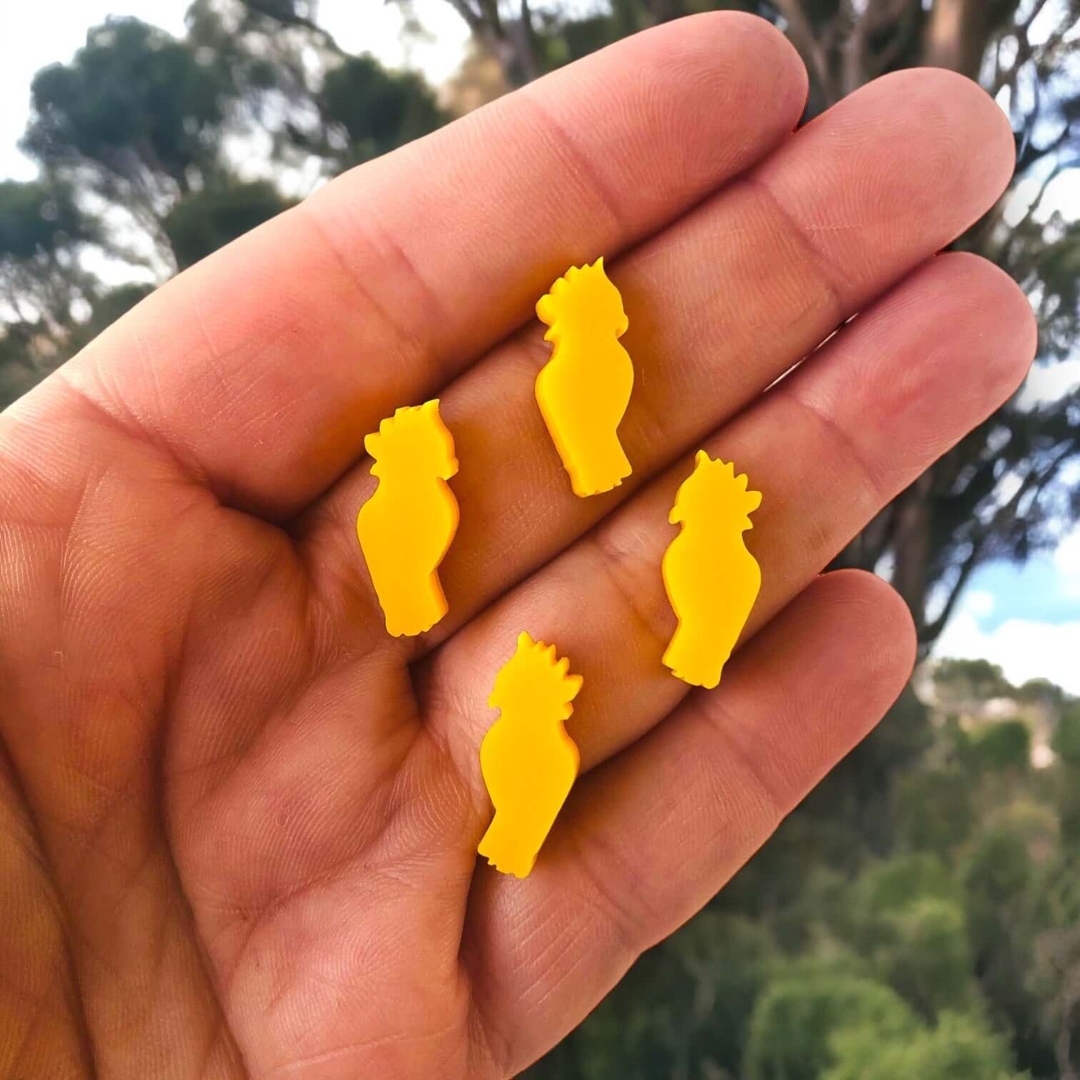 Cockatoo - Mini Cuts - 10 Pairs – Crafty Cuts Laser