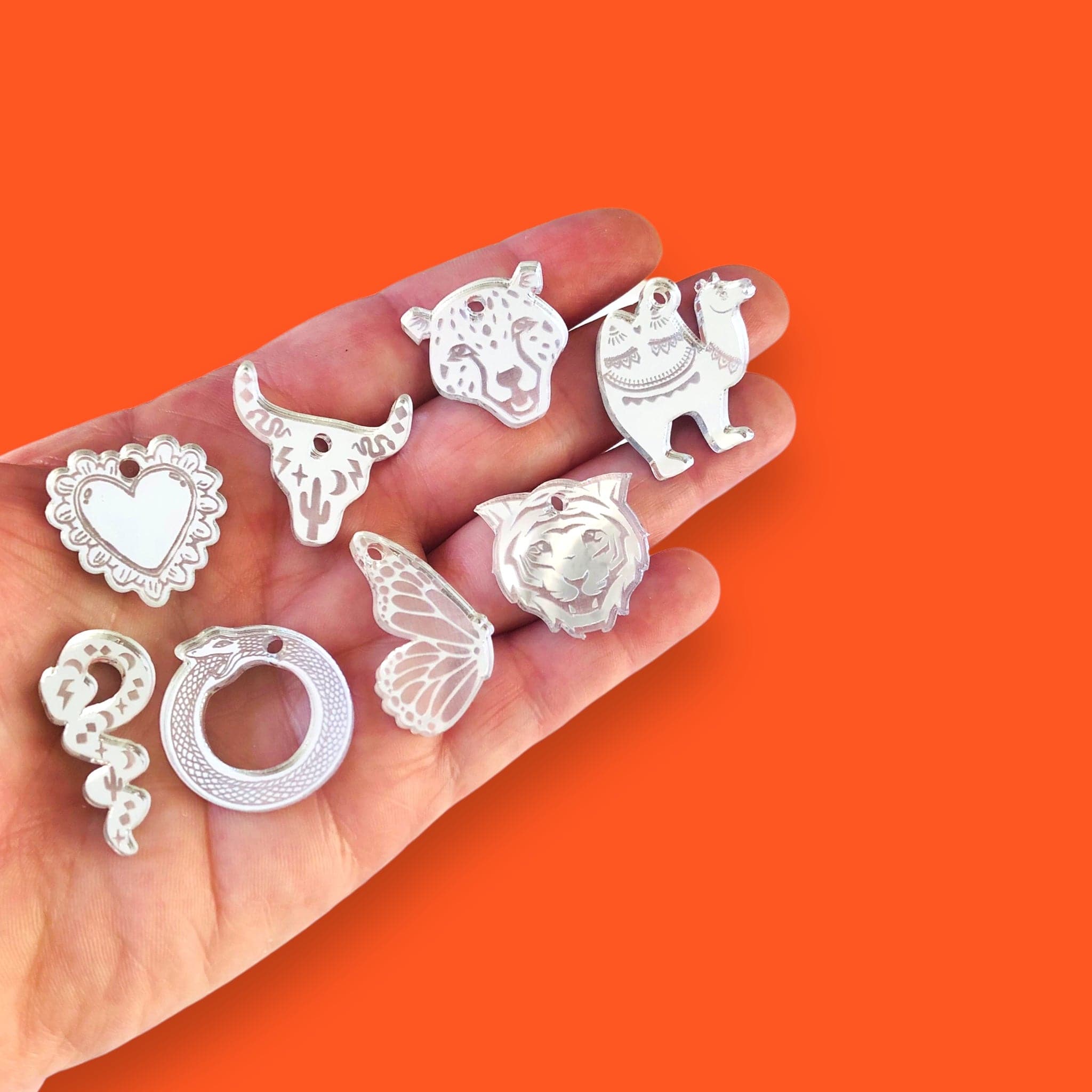 Fancy Charms for Huggie Hoops - 19 designs – Crafty Cuts Laser