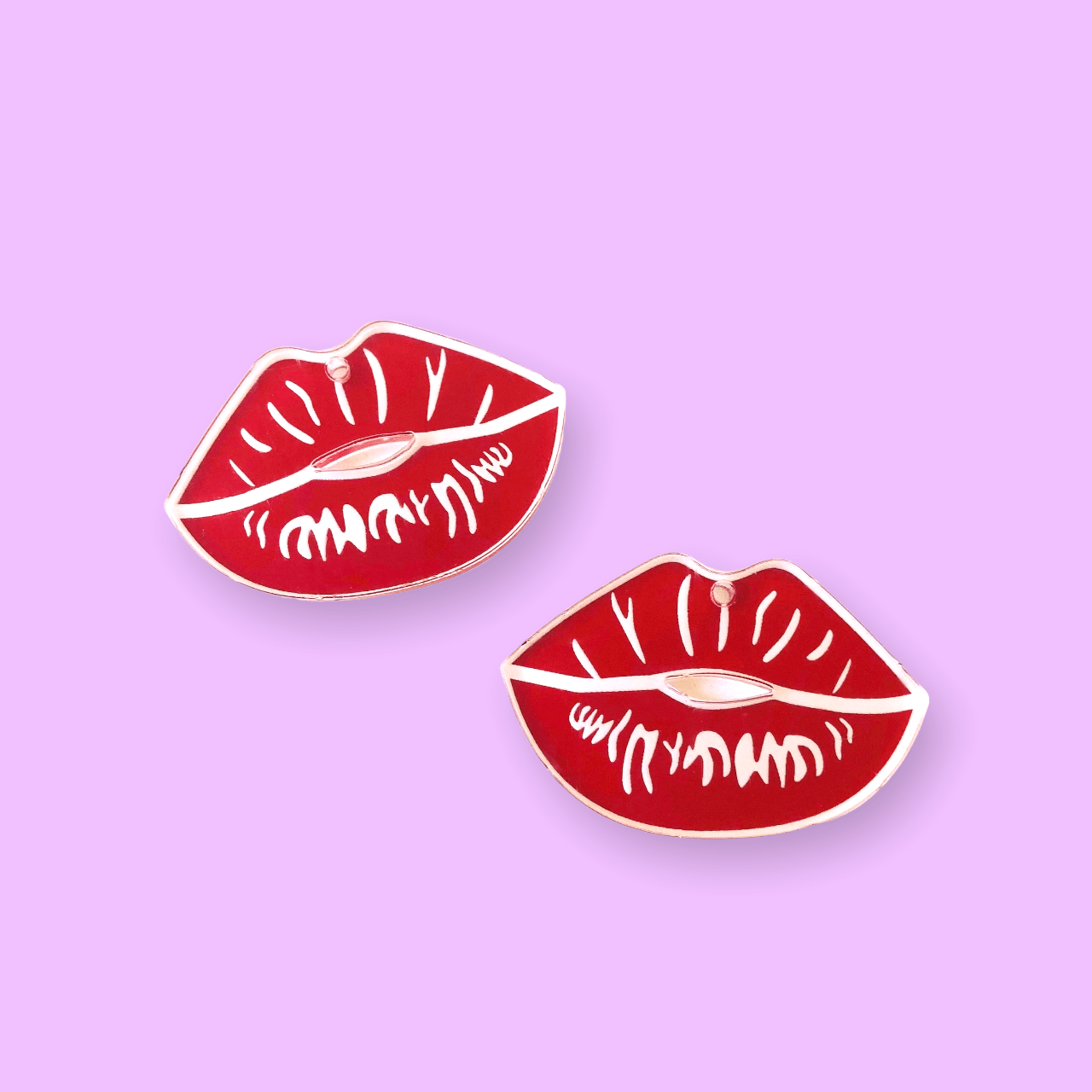 © Pucker Up Charms - 5 pairs – Crafty Cuts Laser